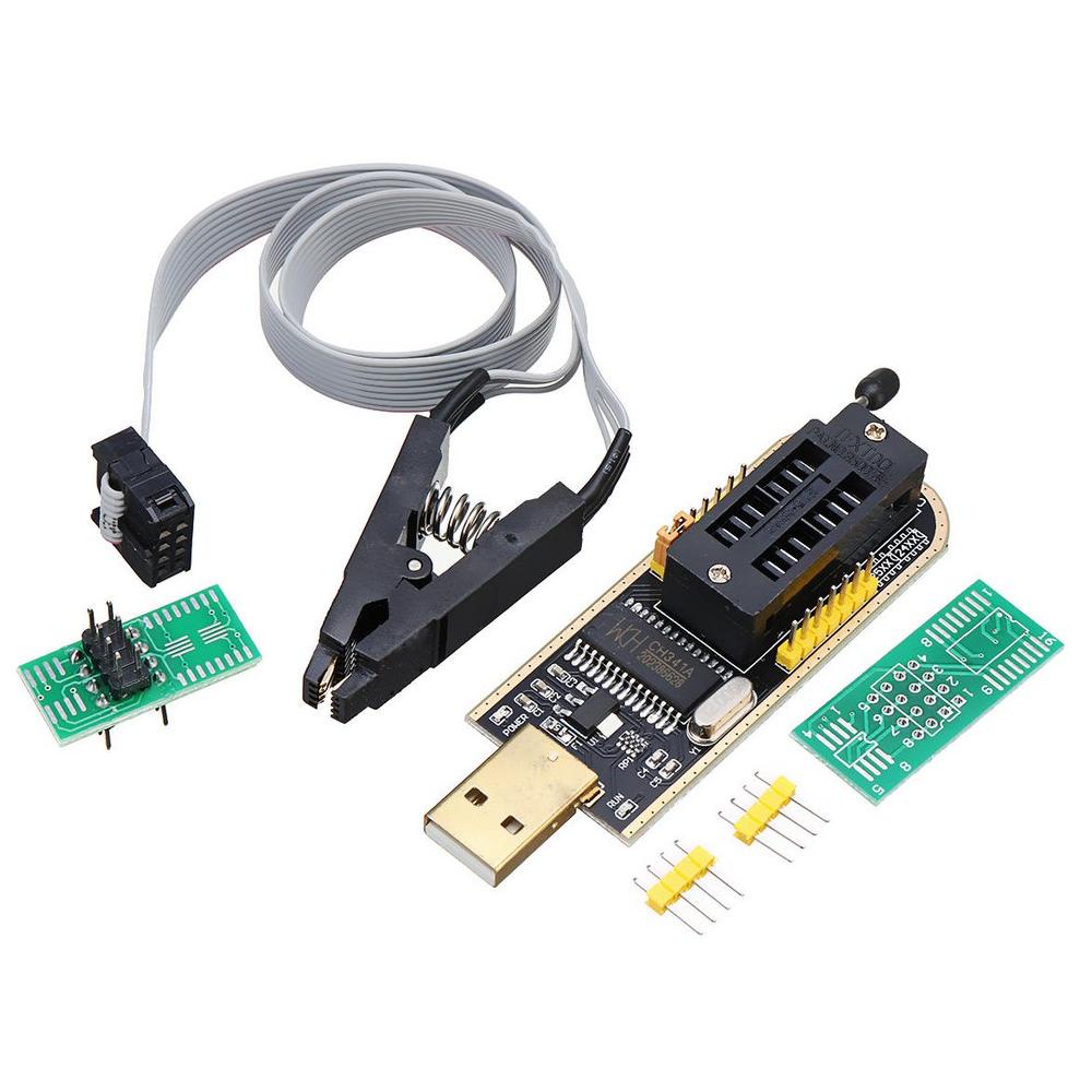 Jual BZD CH341A USB Programmer & SOP Clip Adapter EEPROM BIOS FLASH ...