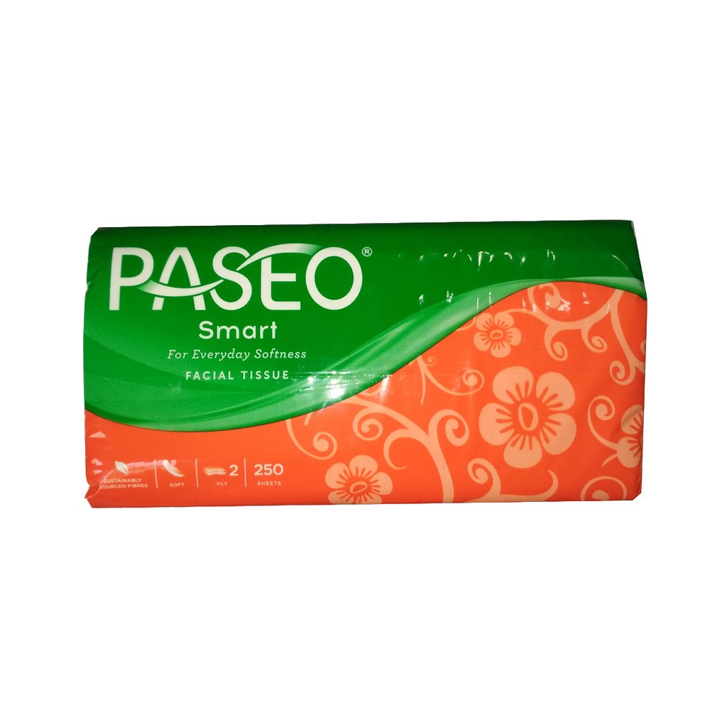 Jual Paseo Smart Facial Soft Pack 250 Sheets 2 Ply | Shopee Indonesia