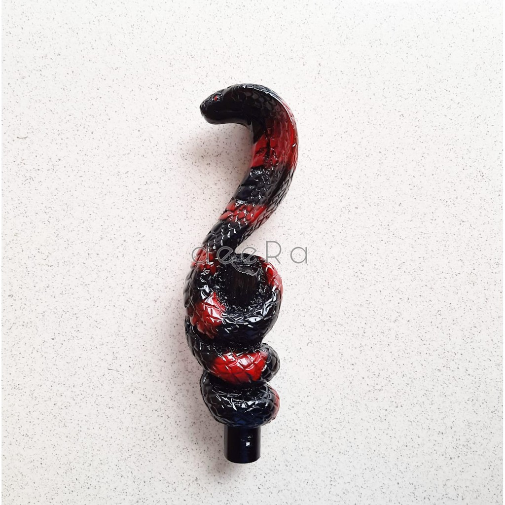 Jual SHIFT KNOB PERSNELING / TONGKAT PERSENELING MOBIL MOTIF ULAR COBRA ...