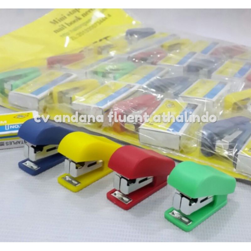 Jual Stapler Staples mini Staples kecil gantungan staples bisa buat ...