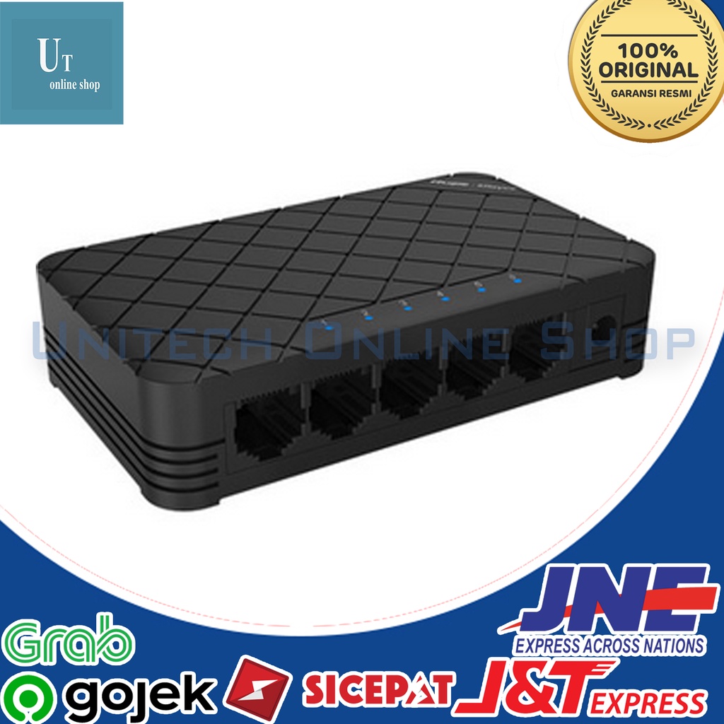 Jual RUIJIE SWITCH HUB GIGABIT UNAMANGED 5 PORT RG-ES05G-P | Shopee ...