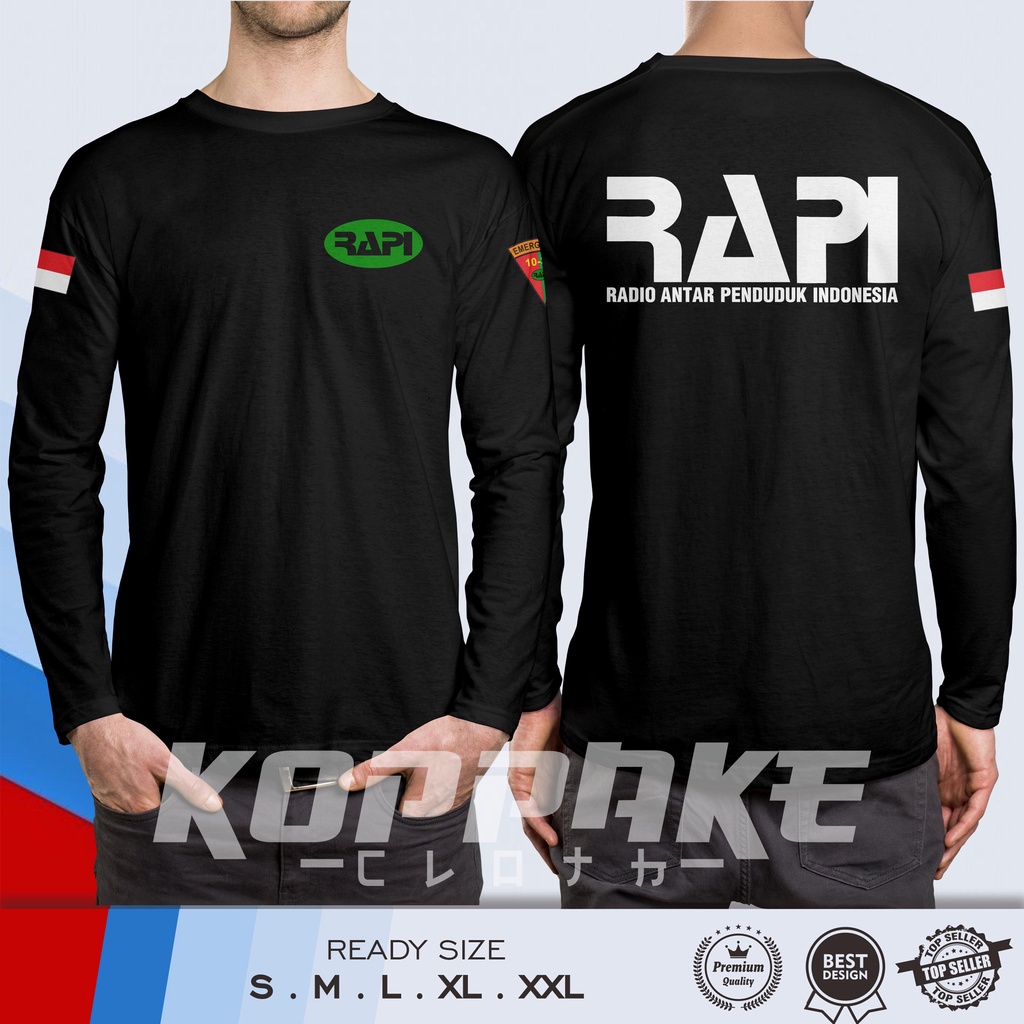 Jual Kaos RAPI Radio Antar Penduduk Indonesia Logo Full Patch Lengan ...