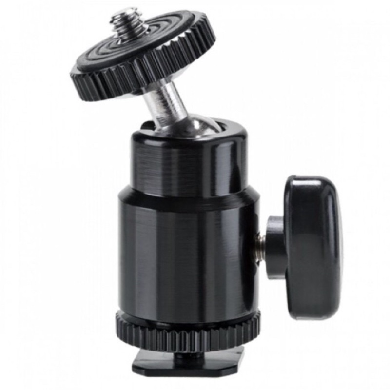 Jual Ball Head + Hot Shoe Original Foto Photo Camera Cam Kamera HP ...