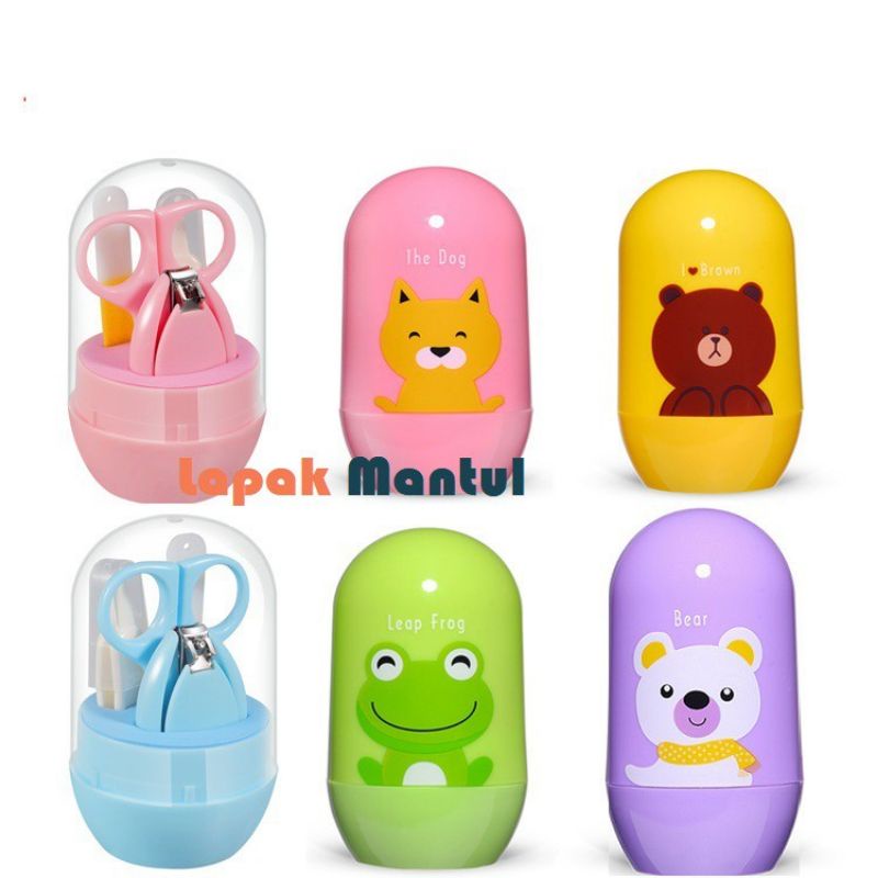 Jual Set gunting kuku anak bayi 4 in 1 baby safe clipper scissor ...