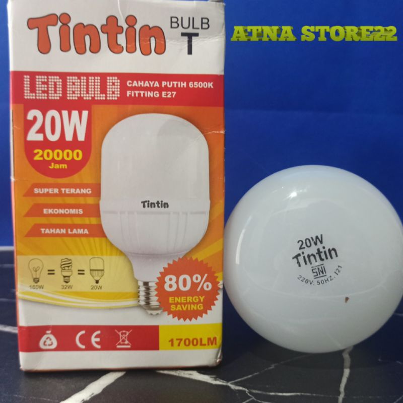 Jual LAMPU LED TINTIN 20WATT | Shopee Indonesia