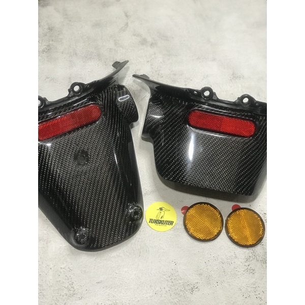 Jual Spakbor Belakang Vespa Sprint Primavera Model Euro Carbon Kevlar Part Fiber | Shopee Indonesia