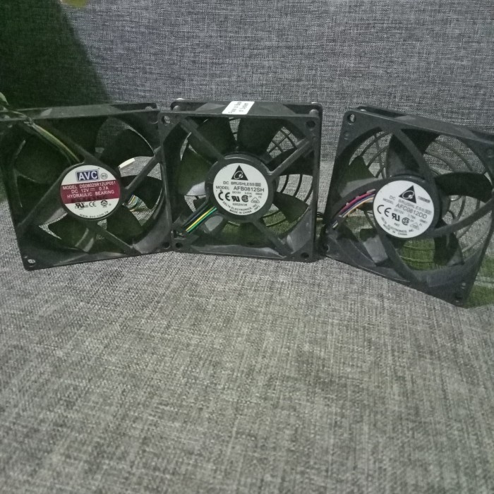 Jual kipas fan dc 12v 8cm 4pin copotan casing build up built up merk ...
