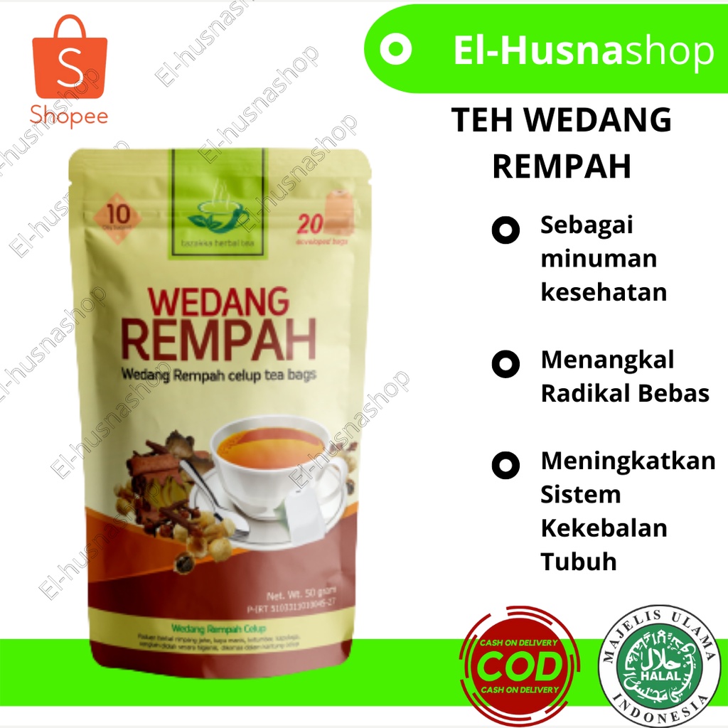 Jual Teh Celup Wedang Rempah Herbal Tazakka Minuman Kesehatan ...
