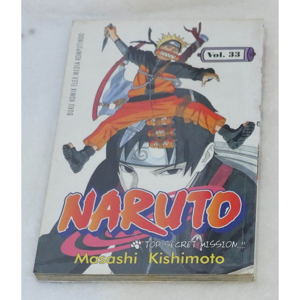 Jual Komik Naruto (Vol 27,30,33) - Masashi Kishimoto - Preloved Comic | Shopee Indonesia