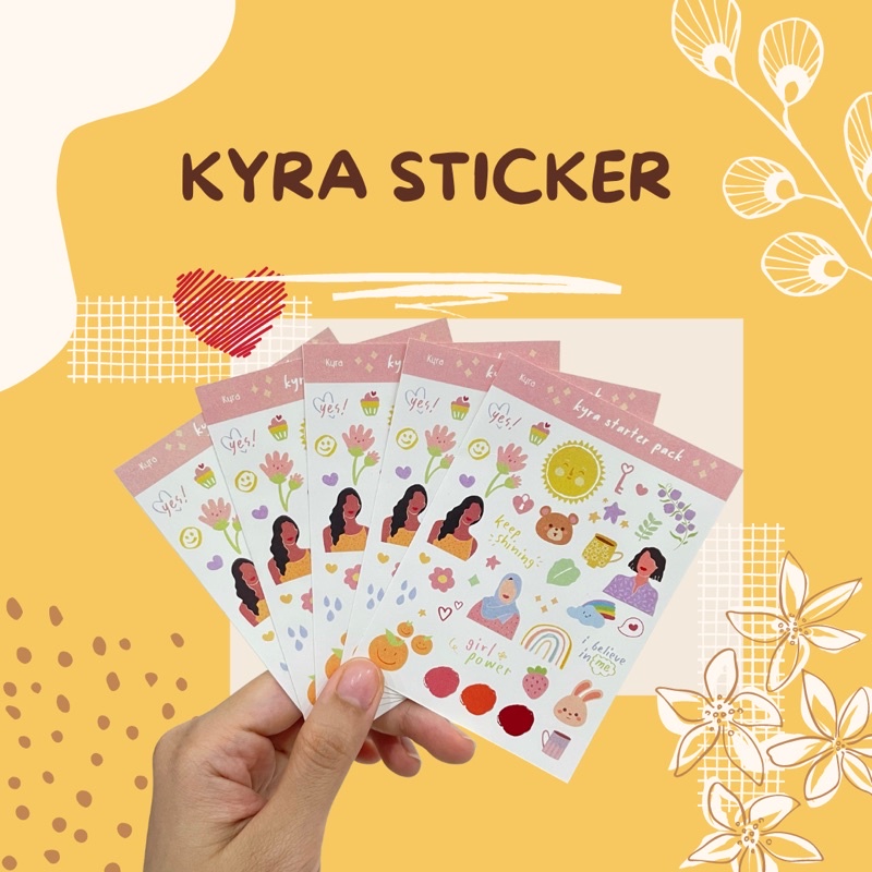 Jual Kyra sticker | Shopee Indonesia