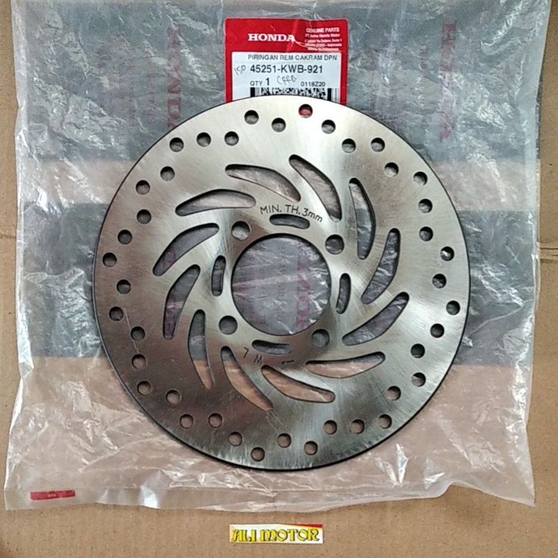 Jual Piringan rem cakram depan revo absolute blade 45251-KWB-921 ori ...