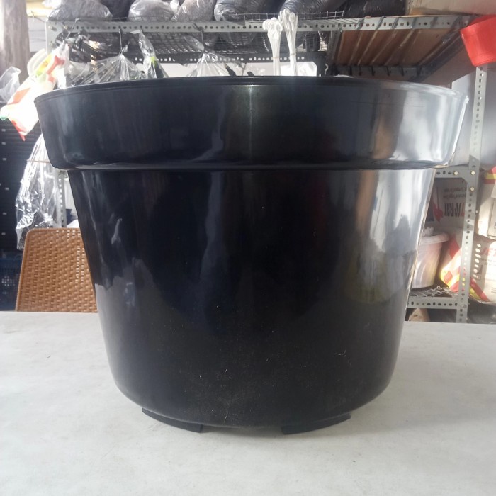 Jual Pot Polos Hitam 50 Grosir | Shopee Indonesia