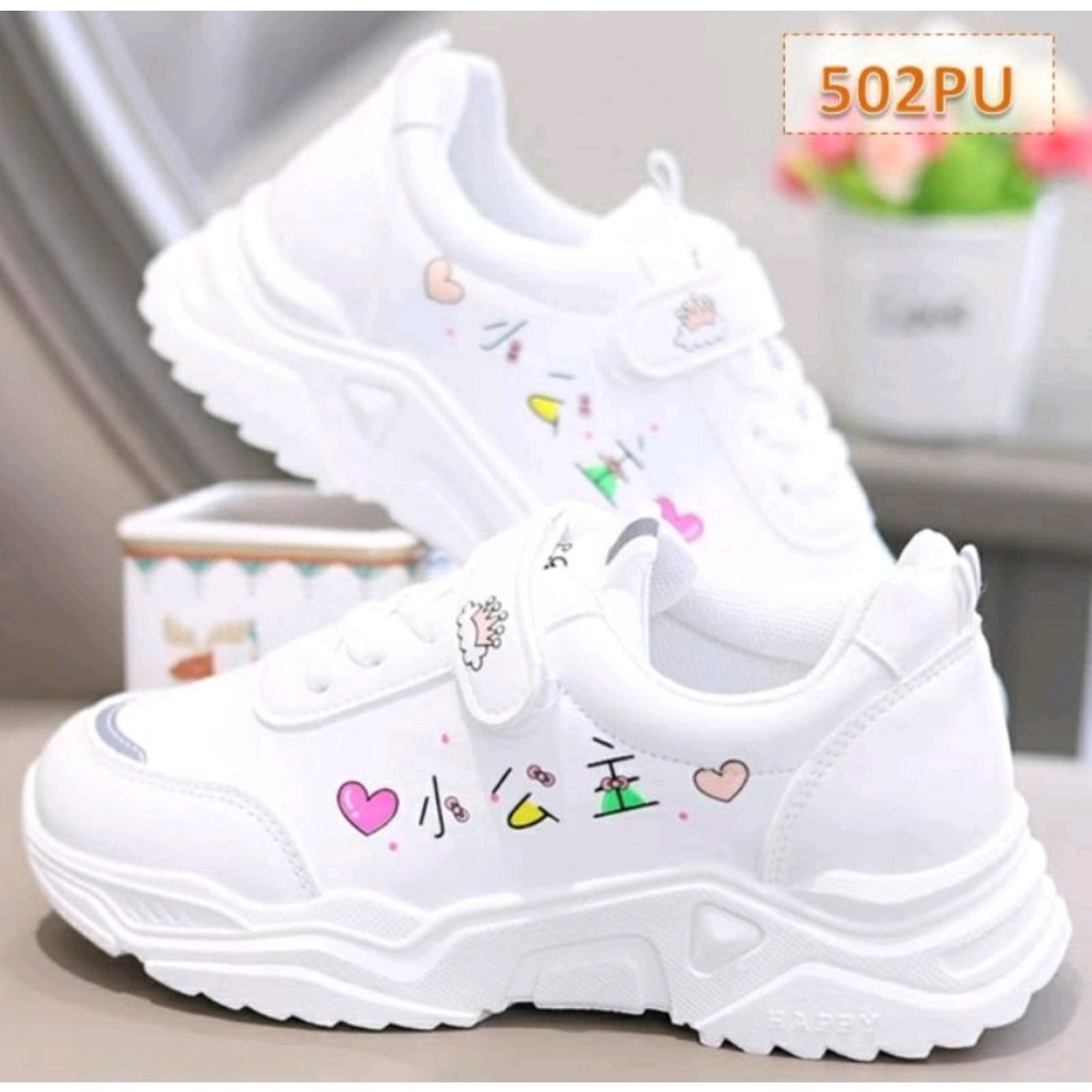 Jual Sepatu Kets Sport Star Kids Anak Cewek Cowok Prepet Tali/ Sepatu ...