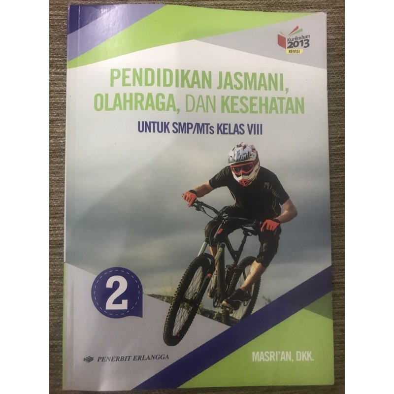 Jual BUKU PJOK PENJAS PENDIDIKAN JASMANI OLAHRAGA KESEHATAN SMP KELAS 8 - VIII | Shopee Indonesia
