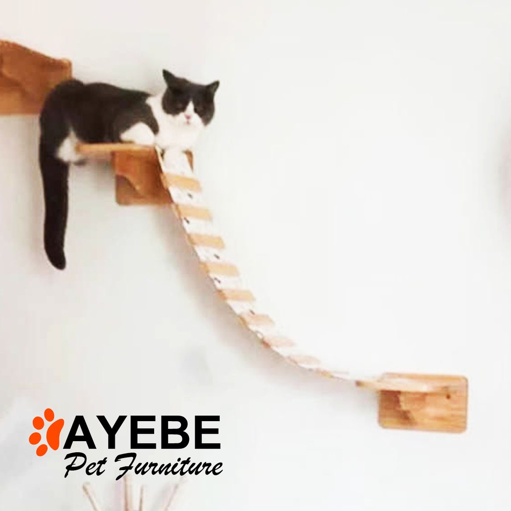 Jual Jembatan Kucing + pijakan Lompat Dinding merk AYEBE 80 cm | Shopee ...