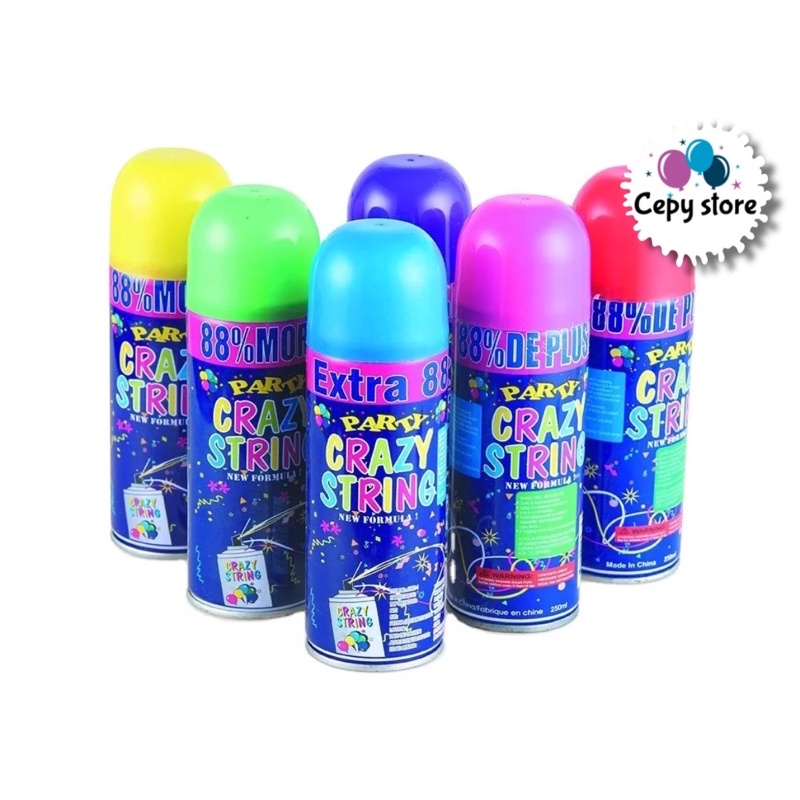 Jual Crazy String / Party String Spray / Semprotan Jaring Laba Laba ...