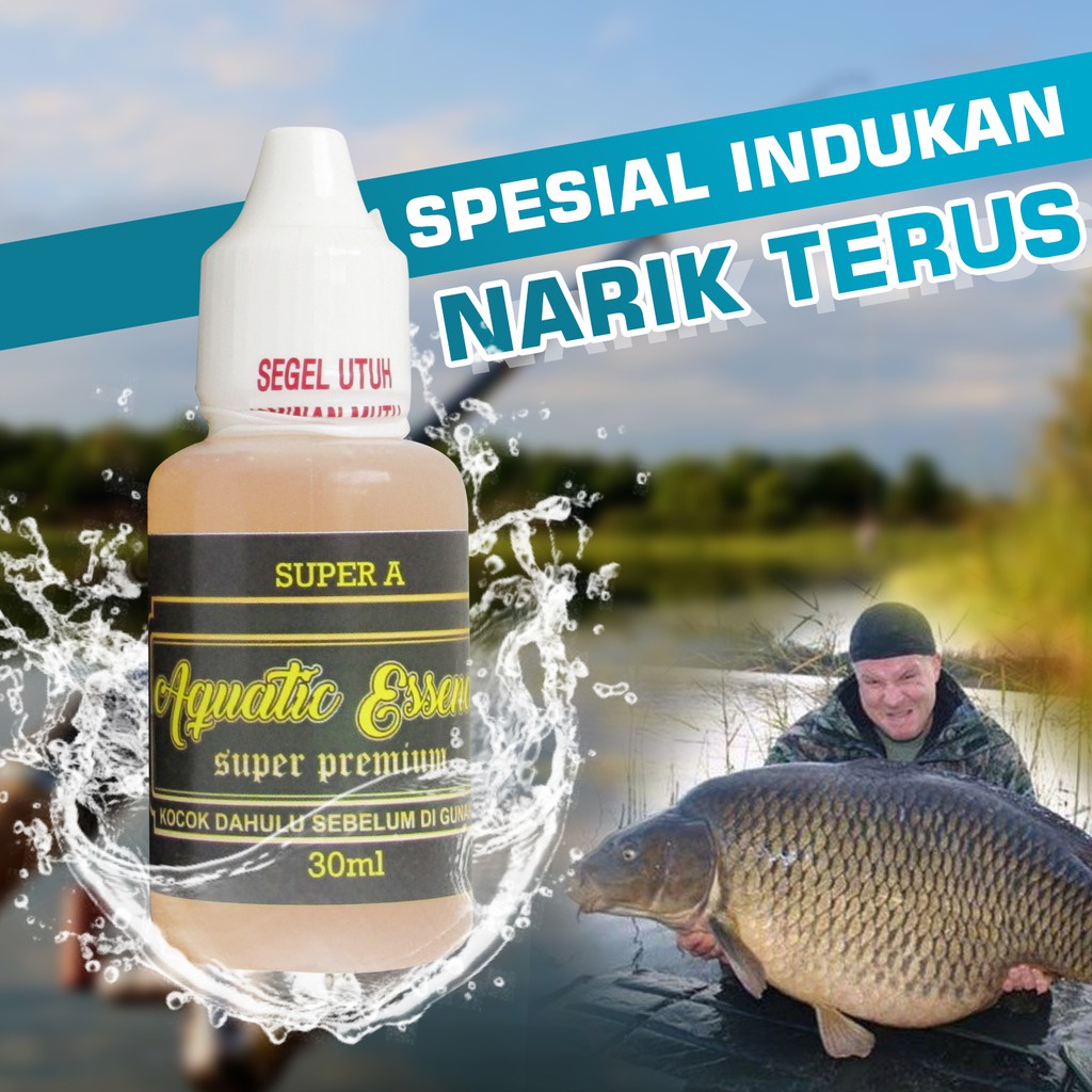 Jual Aquatic Super Premium A Essen Umpan Mancing Ikan Mas Galatama Lomba Super Babon/Induk Isi ...