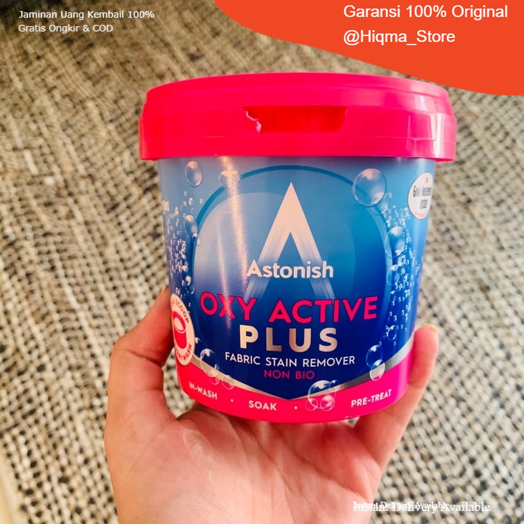 Jual Astonish Oxy Plus Active Deterjen Penghilang Noda 500 Gr OXY ACTIVE PLUS FABRIC STAIN ...