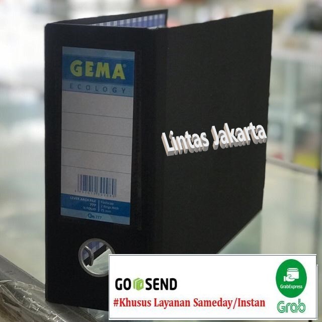 Jual Ordner / Ring Binder File / Level Arch File Bahan Karton Merk Gema ...