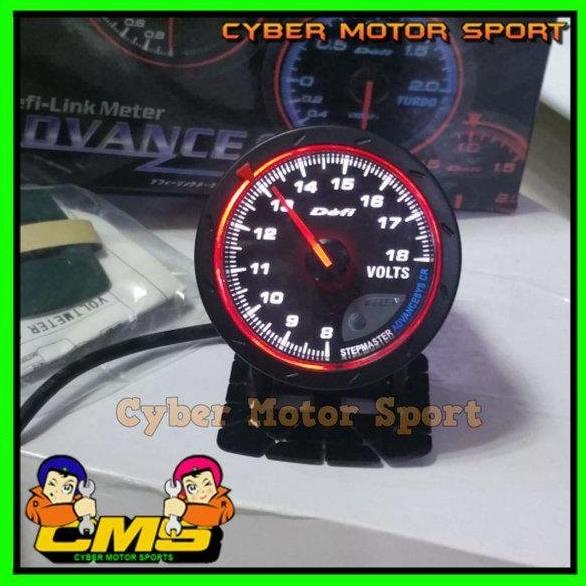 Jual Aksesoris Mobil Indikator Defi Volt Meter Universal. Volt Meter ...