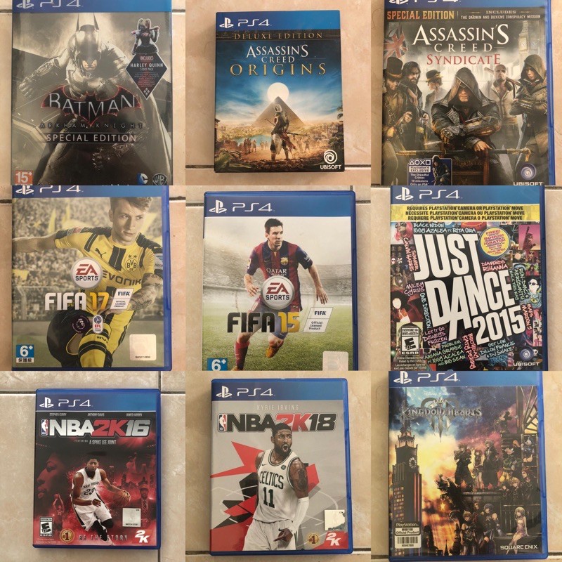 Jual CD Games Kaset PS4 Original (Second) | Shopee Indonesia