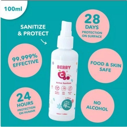 Jual Berry C - Active Sanitizer 100ml | Shopee Indonesia