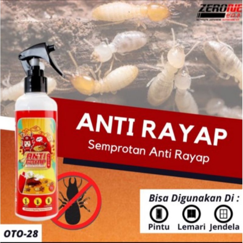 Jual ZERONE ANTI RAYAP pembasmi rayap serangga ampuh hilangkan rayap ...