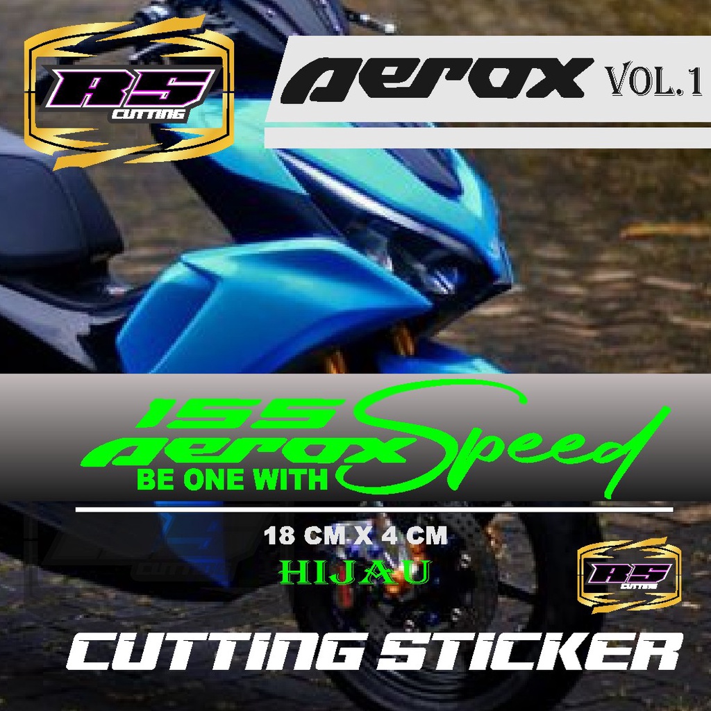 Jual Sticker Aerox Cutting sticker AEROX - Aksesoris Stiker Lis Variasi ...