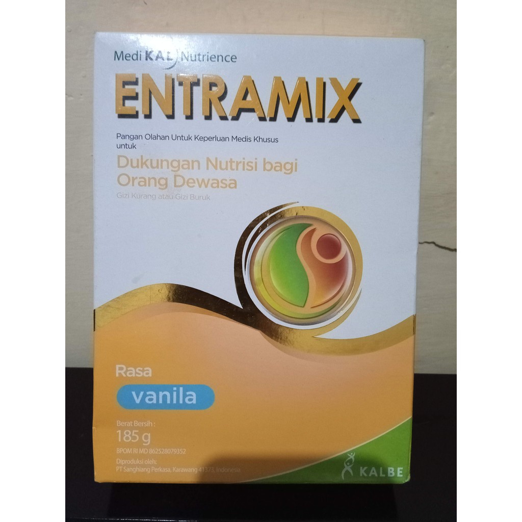 Jual ENTRAMIX 185 gr - VANILA | Shopee Indonesia