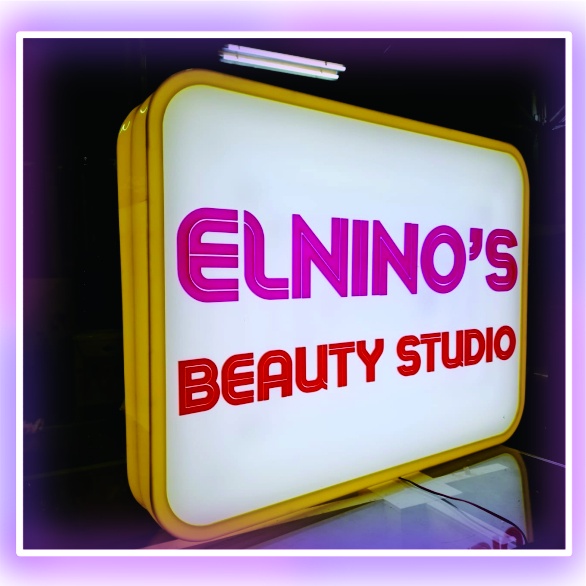 Jual NEON BOX SQUARE ROUND 60X40 | Shopee Indonesia