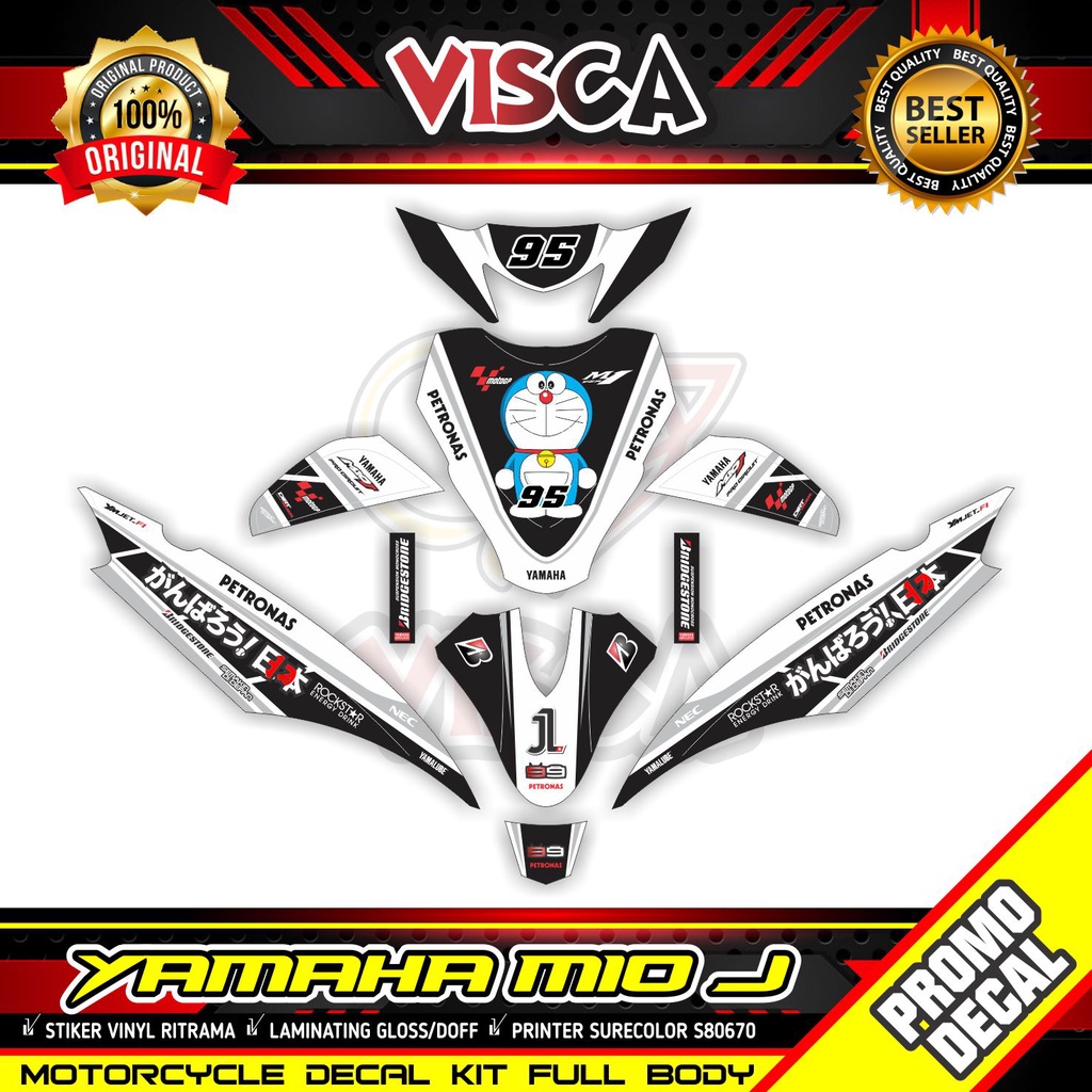 Jual Decal Mio J Full Body Stiker Mio J Variasi Full Body Striping Mio ...
