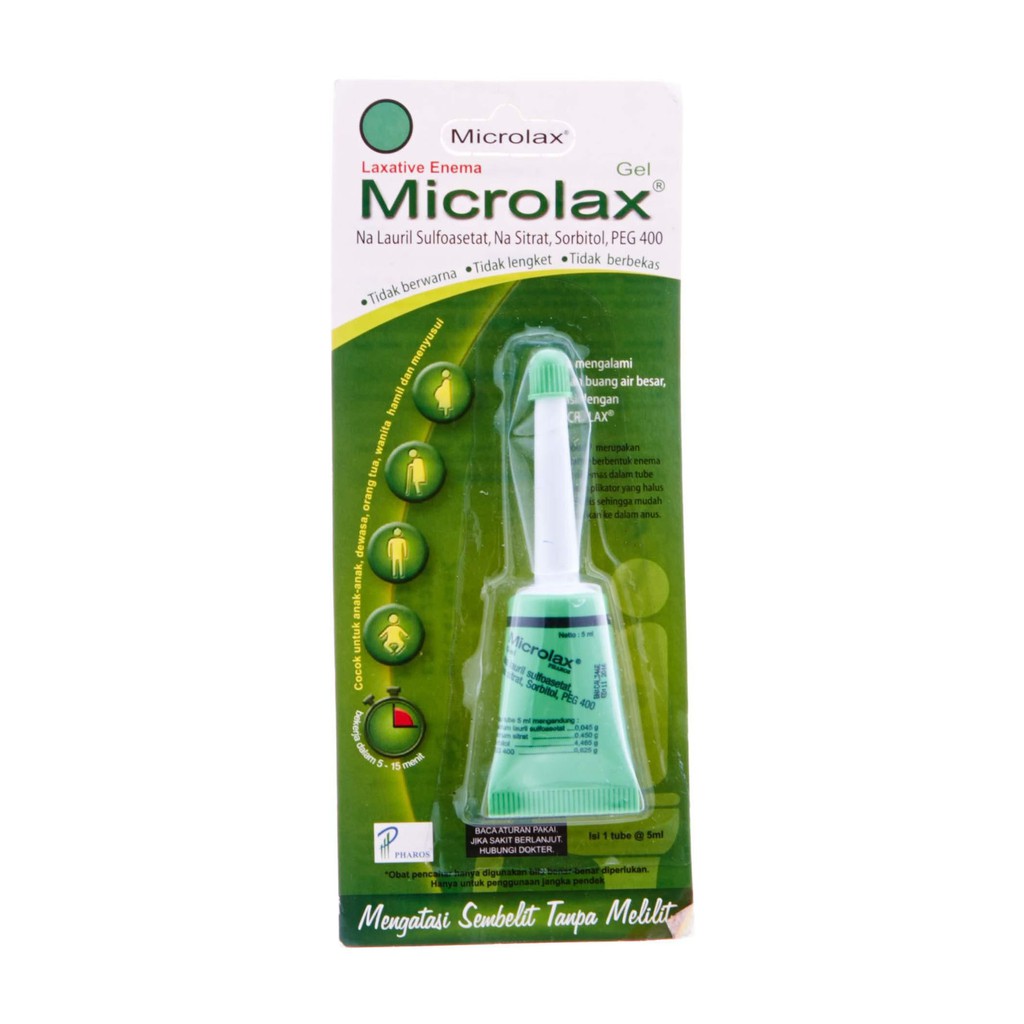 Jual MICROLAX 5 ML - OBAT PENCAHAR GEL | Shopee Indonesia