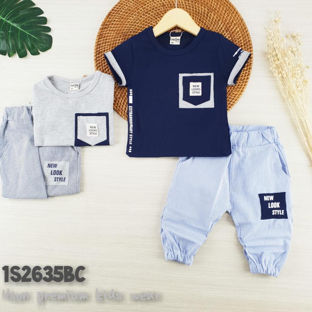 Jual USON SETELAN JOGGER 7/8 NEW LOOKS STYLE / SETELAN ANAK / USON ...