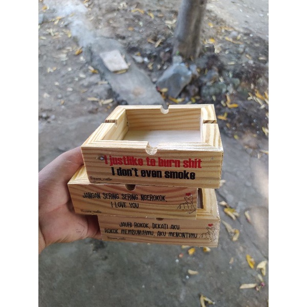 Jual Asbak custom tulisan | Shopee Indonesia