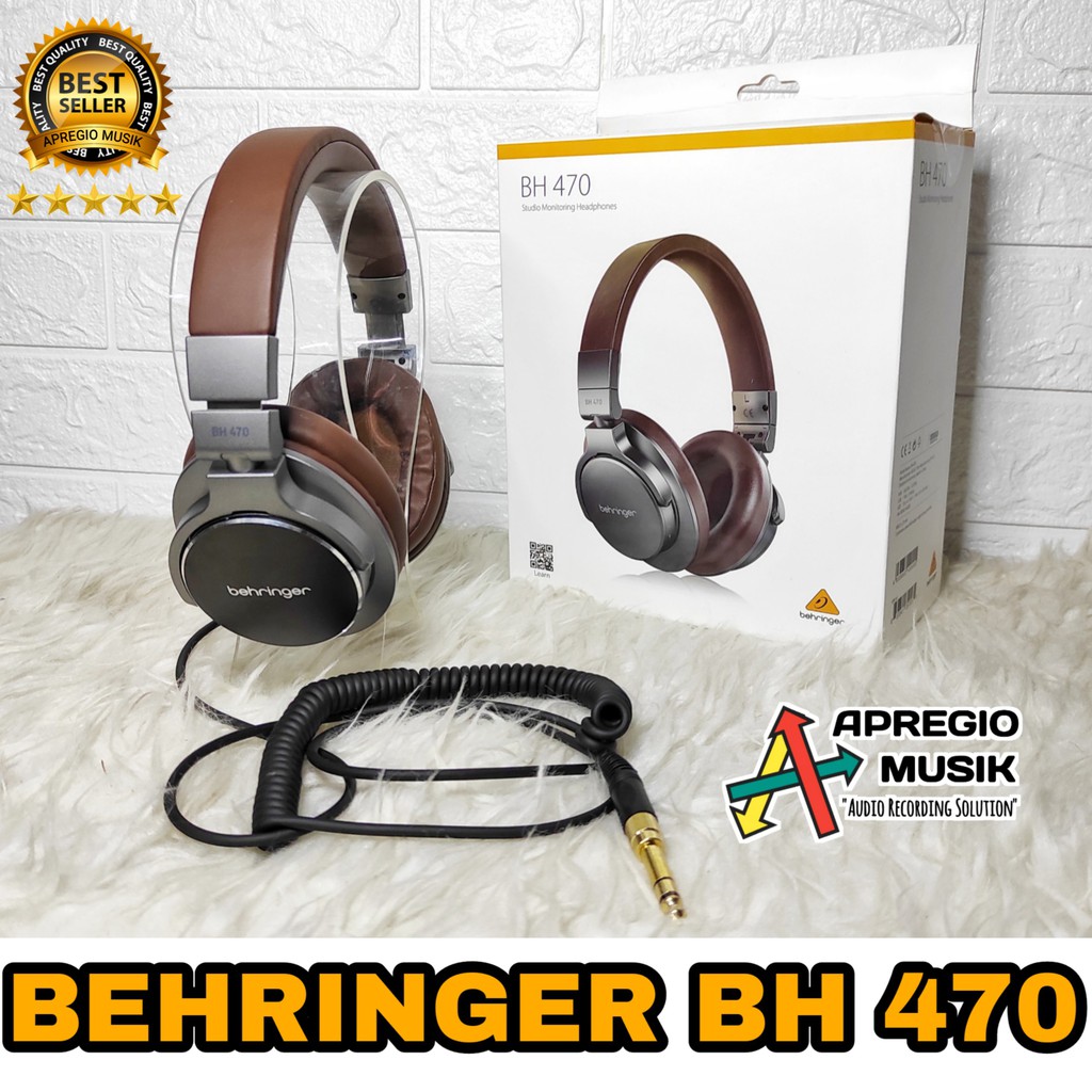 Jual Behringer BH470 BH 470 Headphone Flat monitoring | Shopee Indonesia