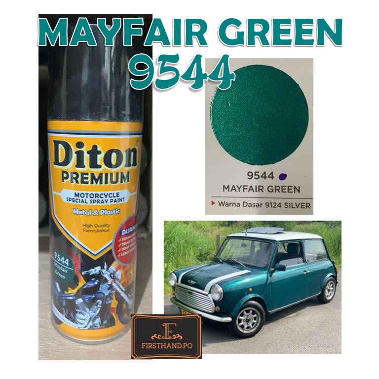 Jual New DITON Premium METALLIC COLORS Pilok Pilox Cat Semprot 9544 ...