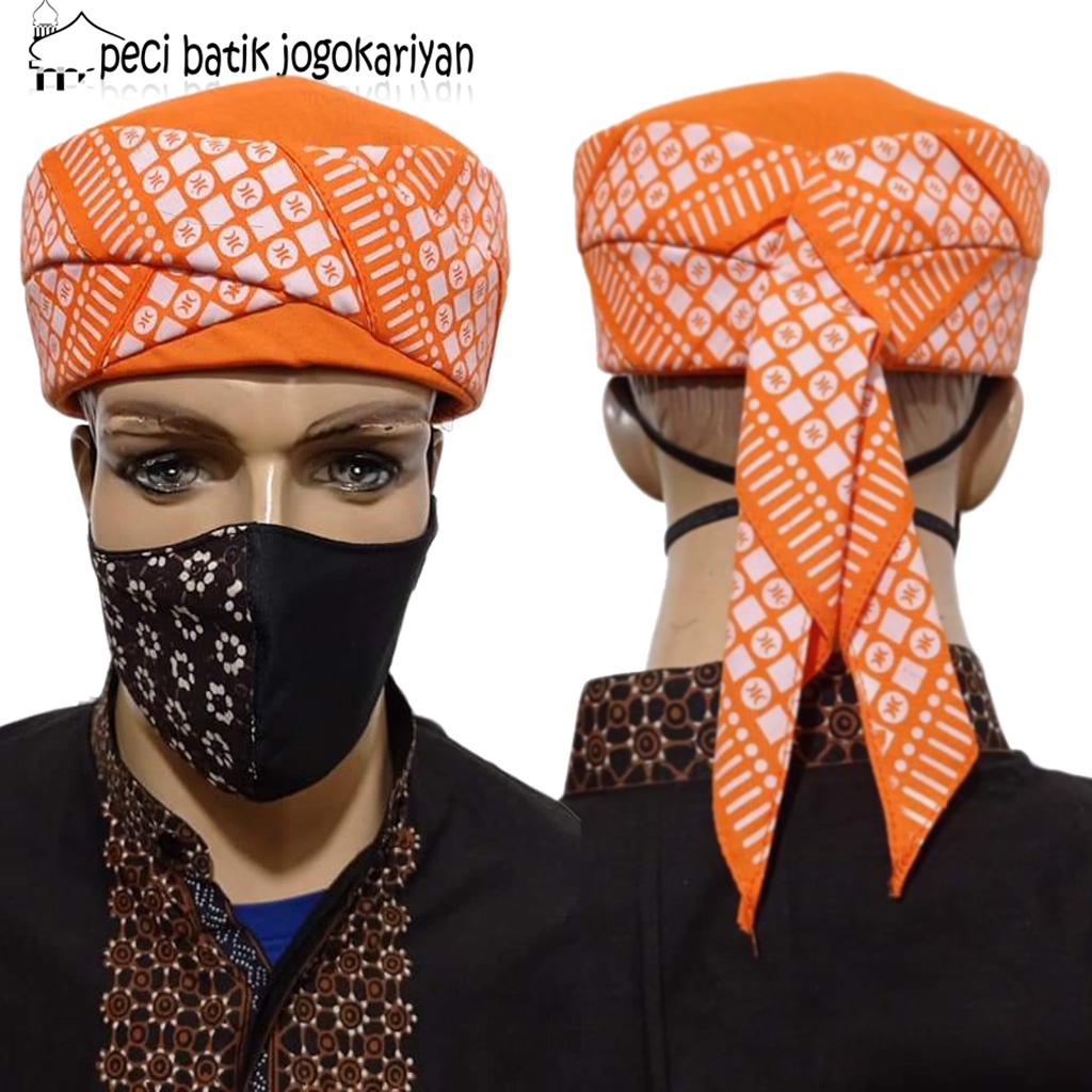 Jual Peci Batik Jogokariyan Terbaru Motif Peci PKS Kopiah Songkok Udeng ...