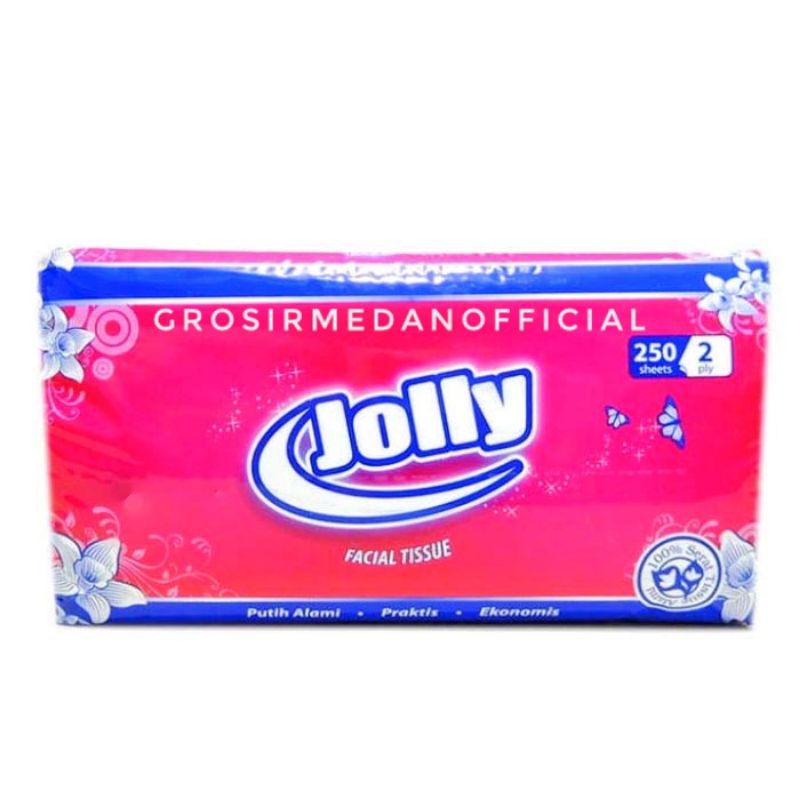 Jual TISSUE JOLLY LEMBUT HALUS 250S - TISU JOLI 250 SHEET | Shopee ...