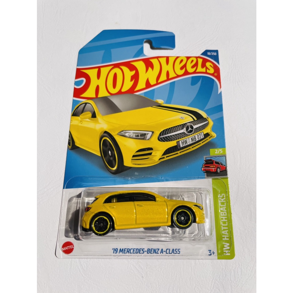 Jual HOTWHEELS HOT WHEELS 19 MERCEDES BENZ A-CLASS KUNING HW HATCHBACKS ...