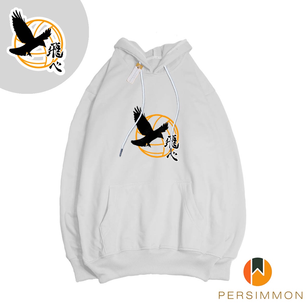 Jual Persimmon - Oversize Hoodie Jumper | Anime Haikyuu Karasuno ...