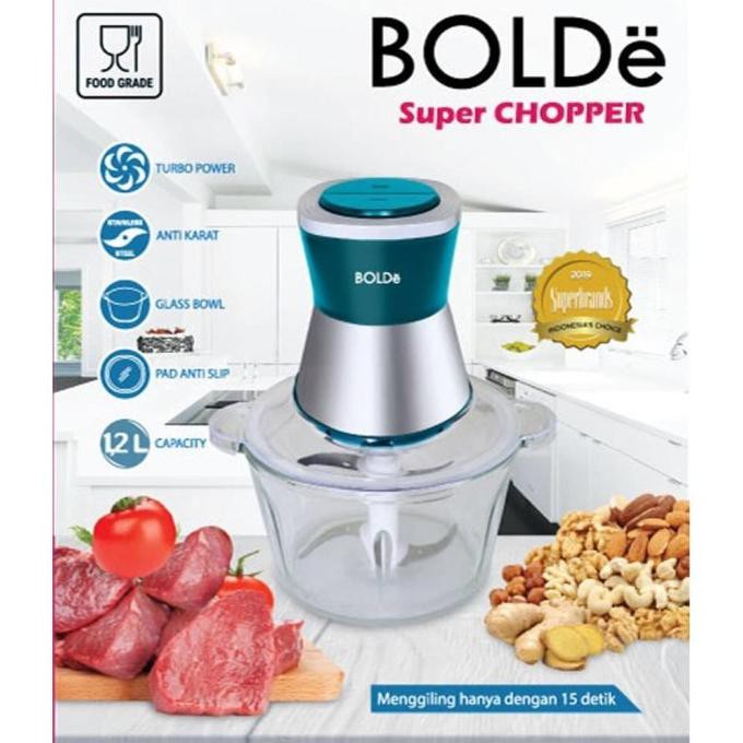 Jual BOLDe Food Super Chopper - Biru | Shopee Indonesia