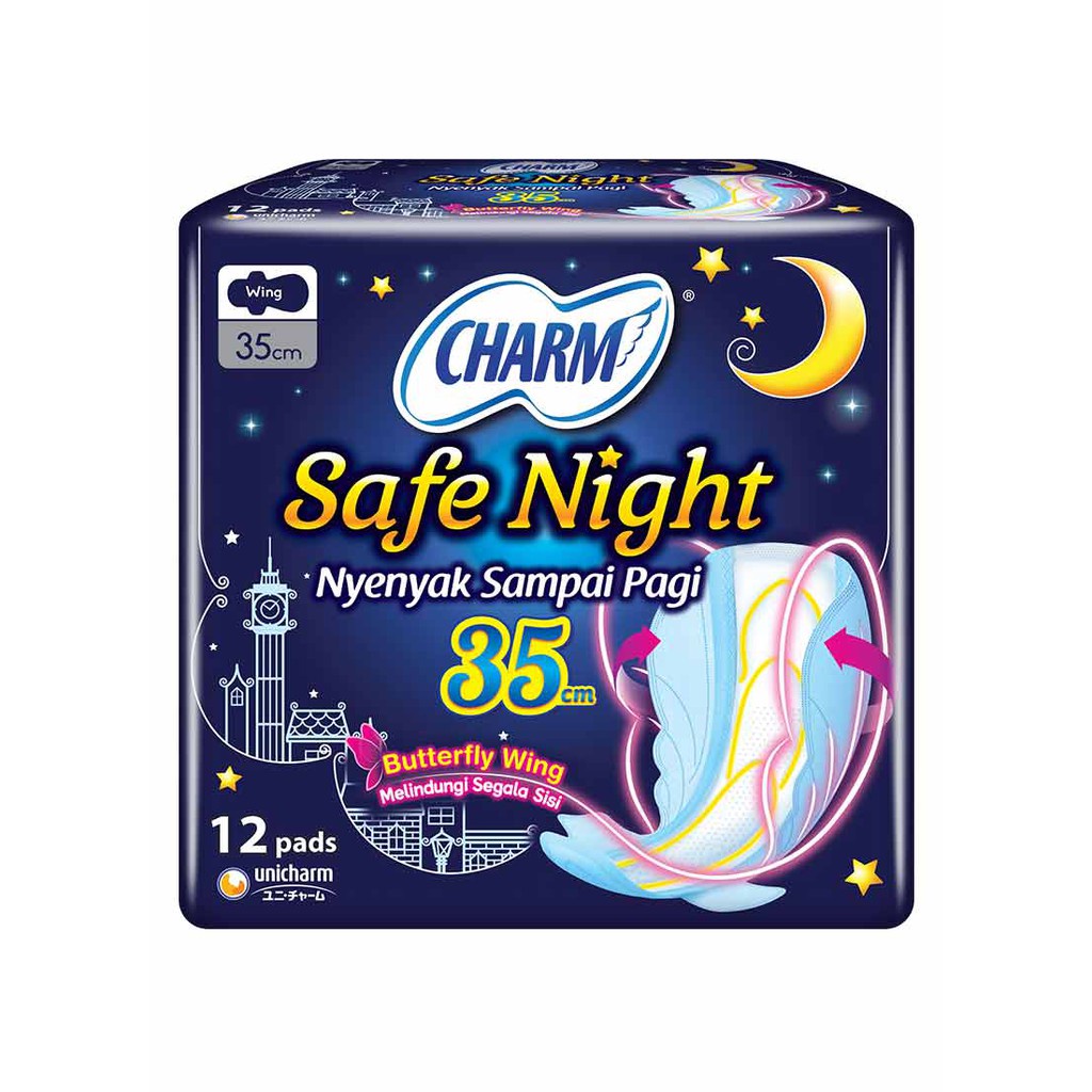 Jual Charm Body Fit Night Wing 35Cm 12S | Shopee Indonesia