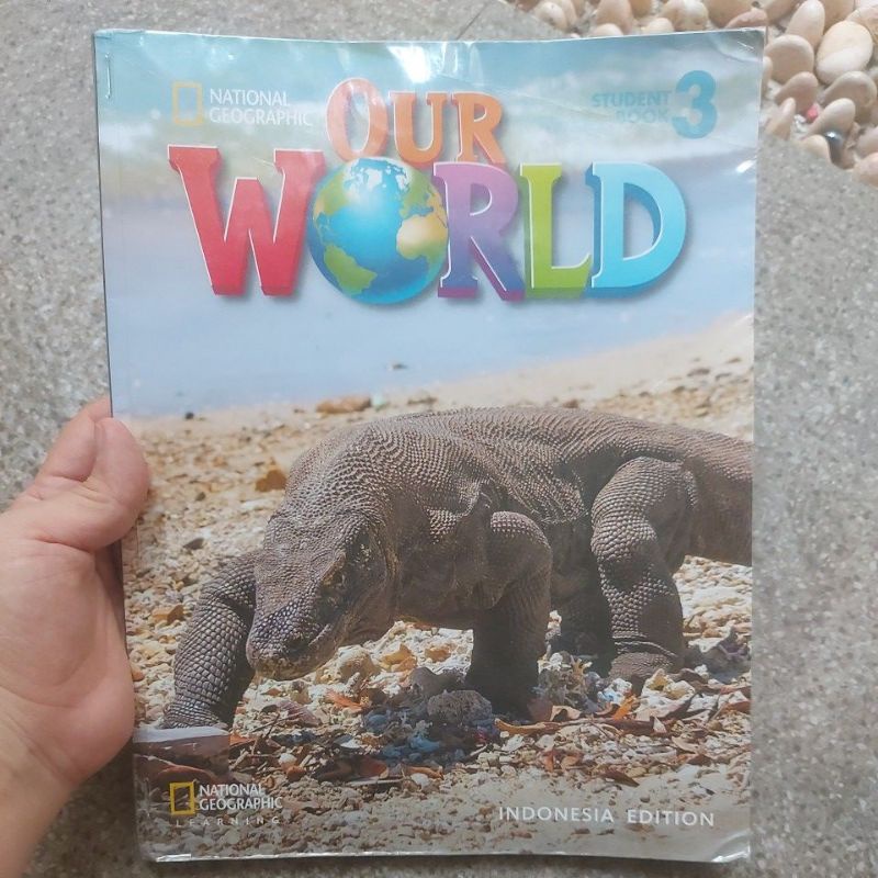 Jual our world national geograpic 3 student workbook | Shopee Indonesia