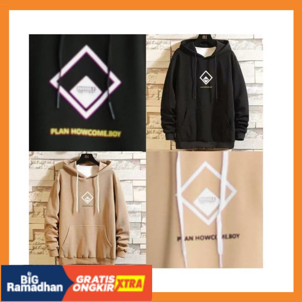 Jual POLOS MOTIF MERAH PUTIH HITAM BIRU KUNING ASLI / SWEATER HODIE ...