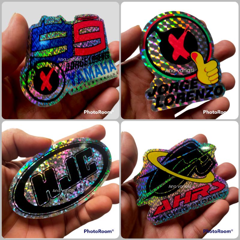 Jual Stiker motor hologram sticker motor hologram stiker unik grosir ...