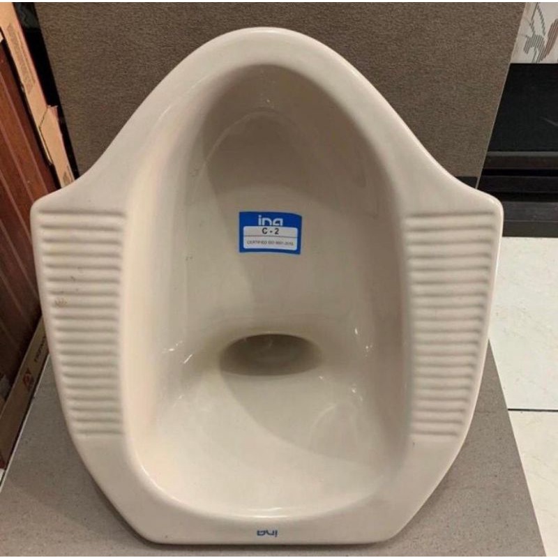 Jual Closet KLOSET Jongkok INA C-2 Single Bowl Toilet | Shopee Indonesia