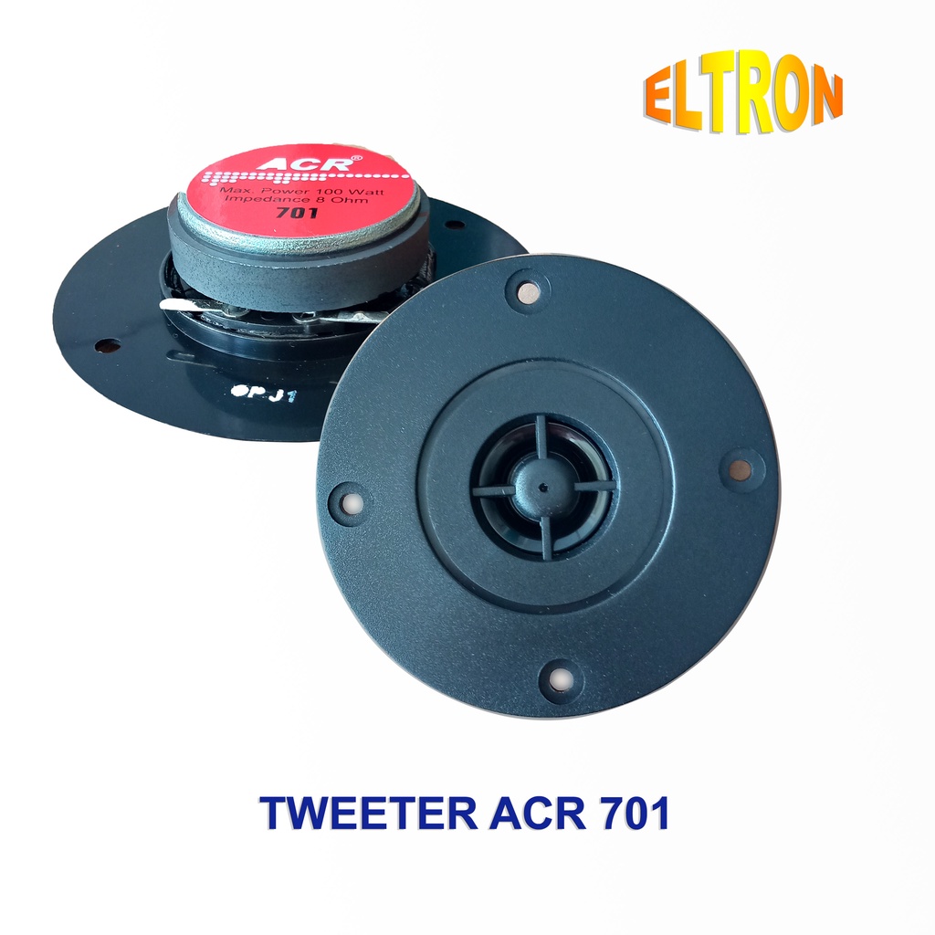 Jual Tweeter ACR 701 Super Polymide Dome Tweeter 100W 8 Ohm | Shopee ...