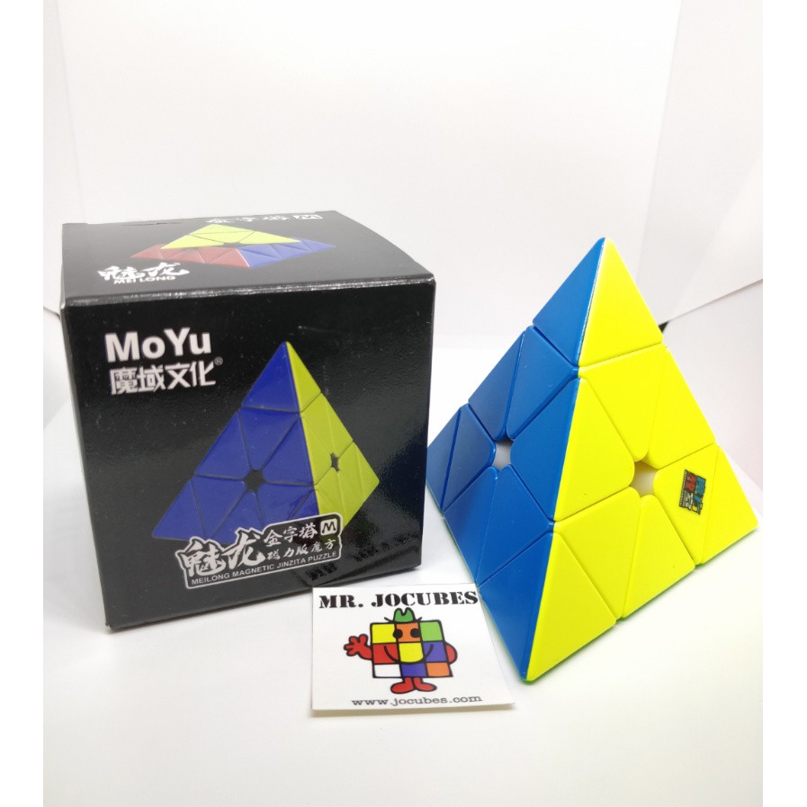 Jual Jual Rubik Moyu Meilong Pyraminx M Magnetic Stickerless Pyramid ...