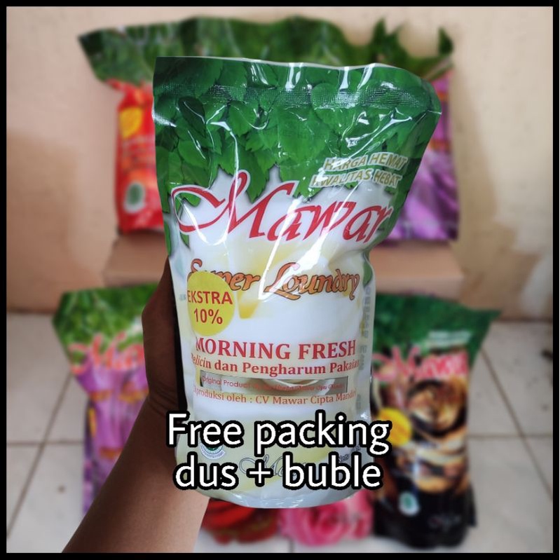 Jual MAWAR SUPER LOUNDRY MORNING FRESH 900ML | Shopee Indonesia