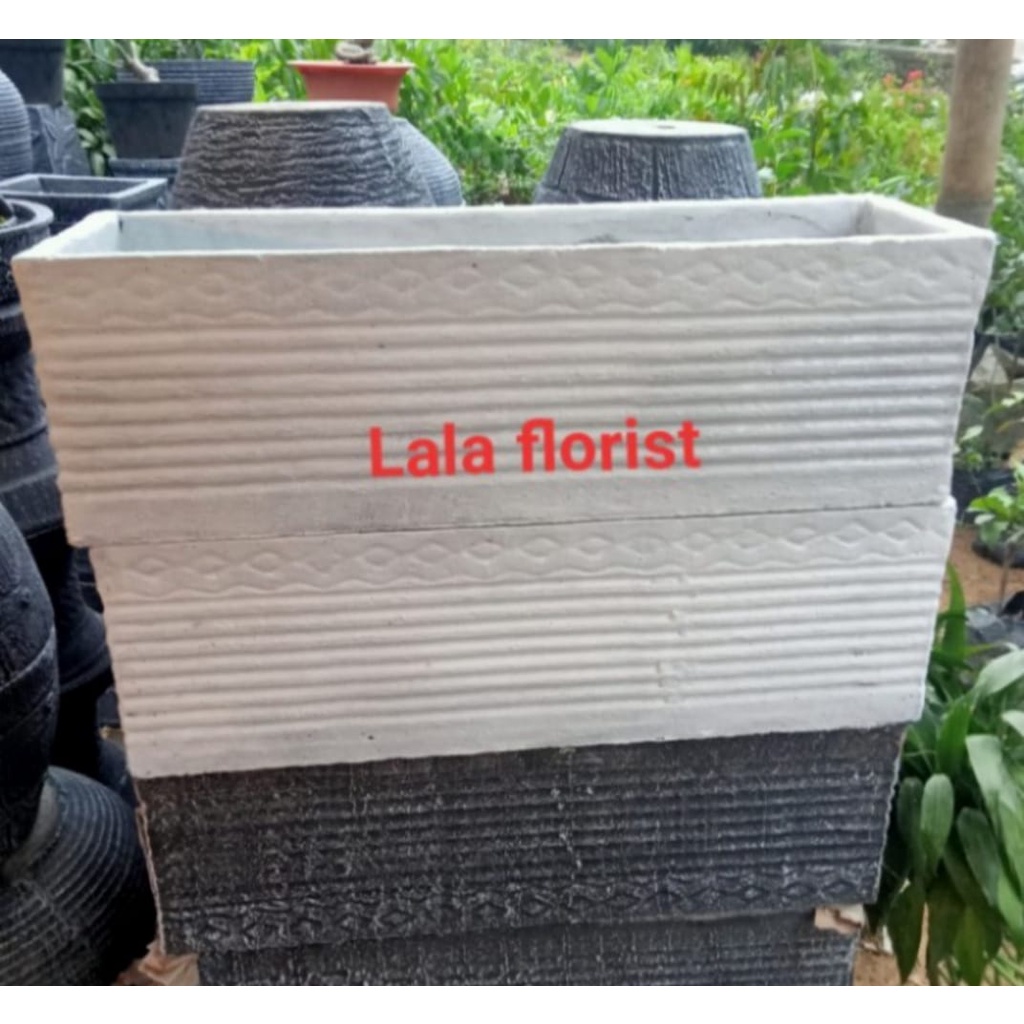 Jual POT PANJANG 60CM / POT TANAMAN / POT SEMEN / POT BETON / POT ...